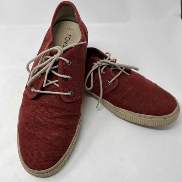 Toms | Shoes | Toms Mens Carlo Lace Up Classic Canvas Lightweight Low ...